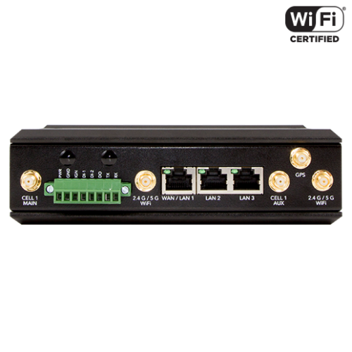 4G LTE Cat 6 Industrial IoT Router with Dual Band Wi-Fi