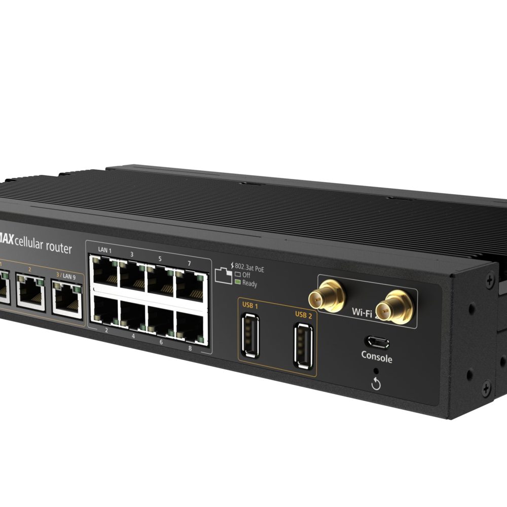 Peplink MAX HD4 MBX | Quad Cellular Gigabit LTE Mobile Powerhouse